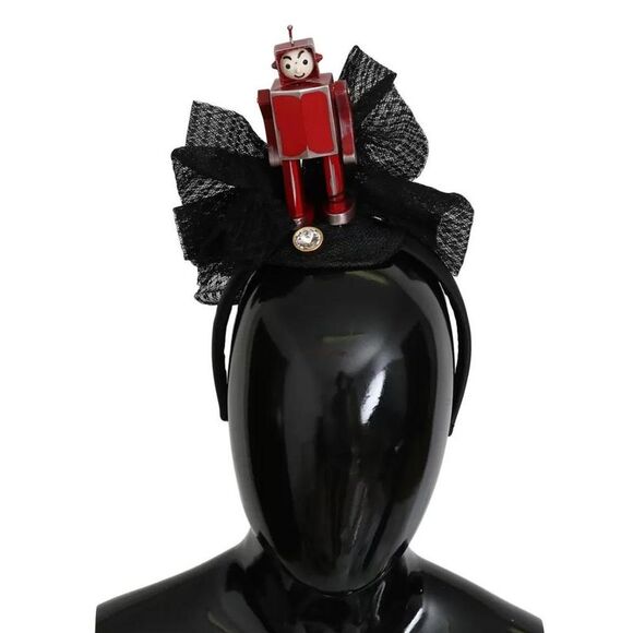 Dolce & Gabbana | Hair | Pre Loved Dolce Gabbana Robot Headband Black ...